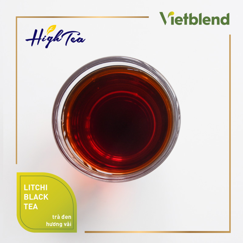 Trà Vải High Tea (Litchi Black Tea) - 50 túi nhỏ x 9g